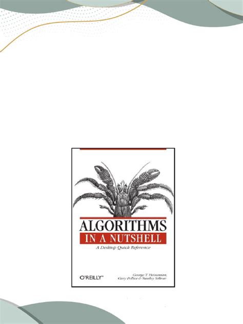 Algorithms In A Nutshell 1st Edition George T Heineman 2024 Scribd