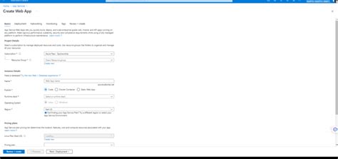 Deploying An App Service In Azure And Connecting To Sql Database Dev
