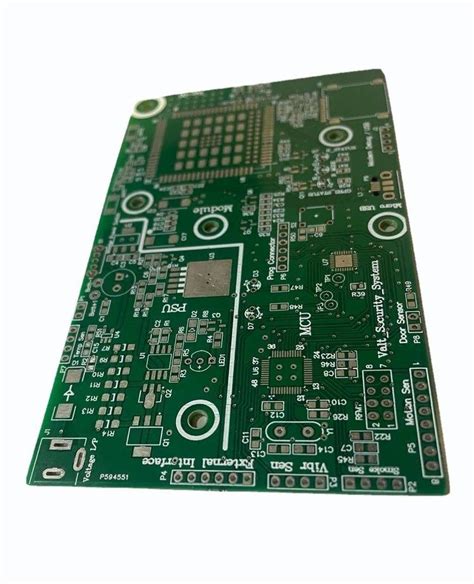 Electronic Security System Pcb Circuit Board Multi Layered At ₹ 165
