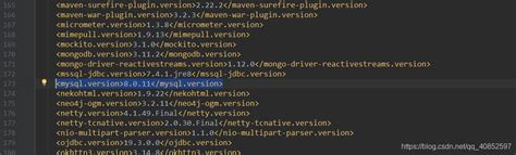 如何修改springboot中某些父工程中已经规定好的jar版本springboot 父工程版本修改 Csdn博客