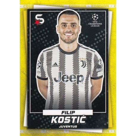 Comprar Trading Card Filip Kostić Common Juventus Topps Superstars