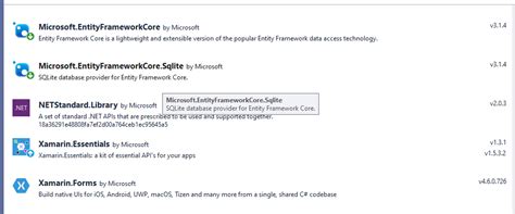 Xamarin Forms Android EnsureCreated Of Entity Framework Core No Working Stack Overflow