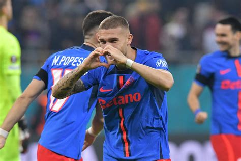 Poza 18 Golul Lui Daniel Bîrligea în Fcsb Midtjylland