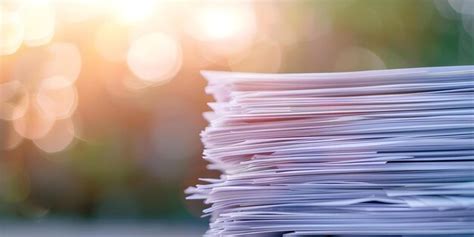 Visually Depict Transition From Paperbased To Paperless Document Management For Efficiency