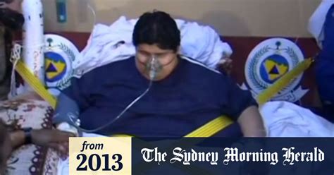 Video Morbidly Obese Man Airlifted To Hospital