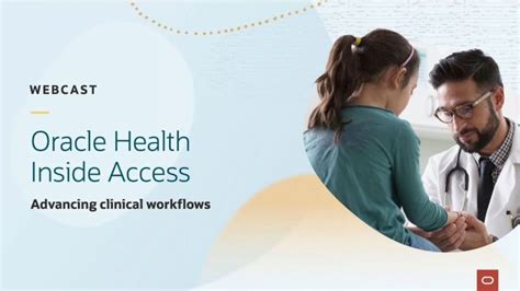 Oracle Health Inside Access Advancing Clinical Workflows… Ben Greenberg