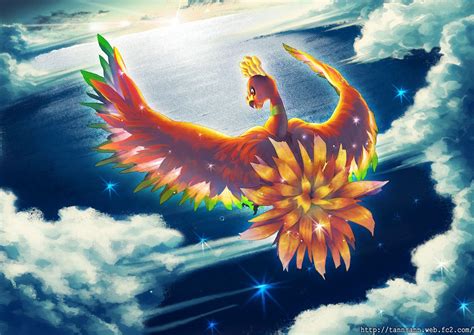 Pokemon Ho Oh Wallpapers Wallpaper Cave