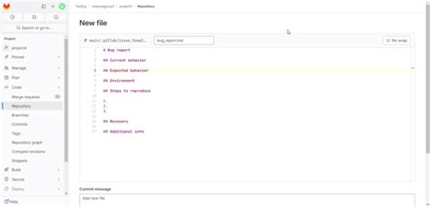 Step By Step Guide To Creating Issue Templates In Gitlab Blog