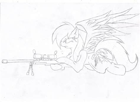 Rainbow Dash Sniper By Segafan15 On Deviantart