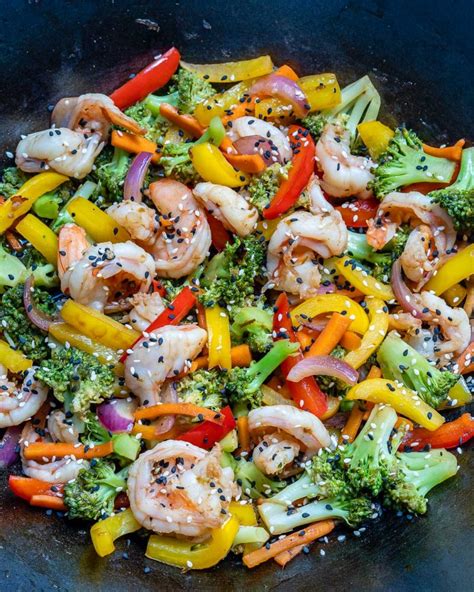 Quick And Easy Shrimp Stir Fry Clean Food Crush