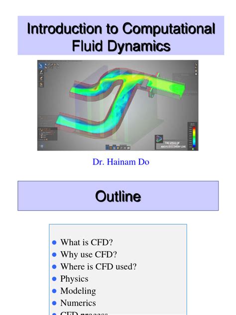 Introduction Computationalfluiddynamics Pdf Fluid Dynamics Computational Fluid Dynamics