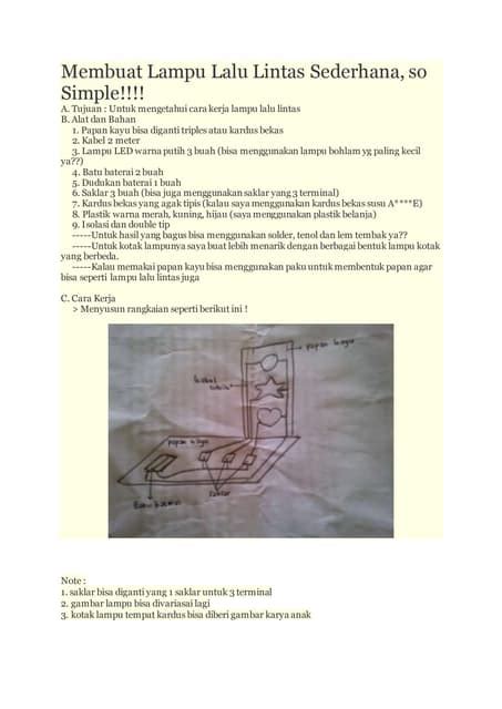 Membuat Lampu Lalu Lintas Sederhana Docx