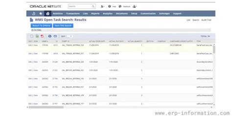 Netsuite Wms The Advanced Solution For Warehouse Management Netsuite Wms The Advanced Solution For Warehouse Management