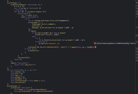 Pendo Log Error Cannot Read Properties Of Undefined Reading Menu Pendo Help Center