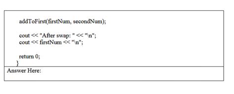 solved when passing a variable that will have its value