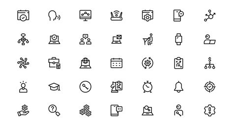 Ultimate Tech And Development Symbols Set Minimal For Professionals