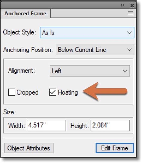 adobe framemaker how to float tables and anchored frames rocky