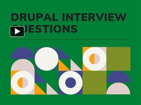 Ppt Drupal Interview Questions 2 Powerpoint Presentation Free To