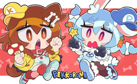 Usada Pekora Inugami Korone Usada Pekora And Inugami Korone