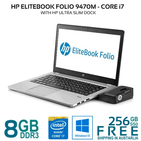 HP EliteBook Folio M Notebook Core I GB SSD Win Webcam WiFi Bufferstock