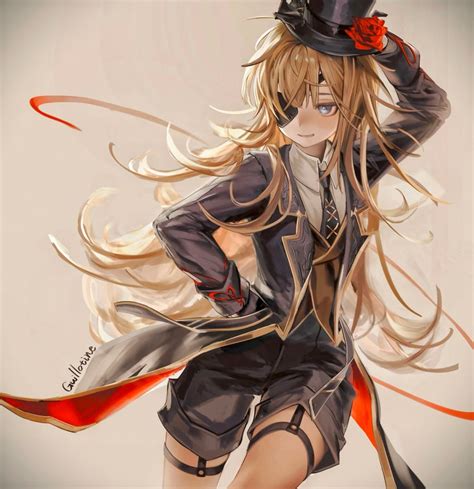 Guillotine And Guillotine Goddess Of Victory Nikke Drawn By Solita