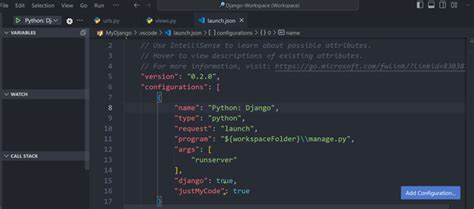 Vscode 调试运行 Django项目 知乎