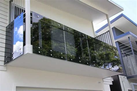 Side Mounted Toughened Glass Railing Designs By Python