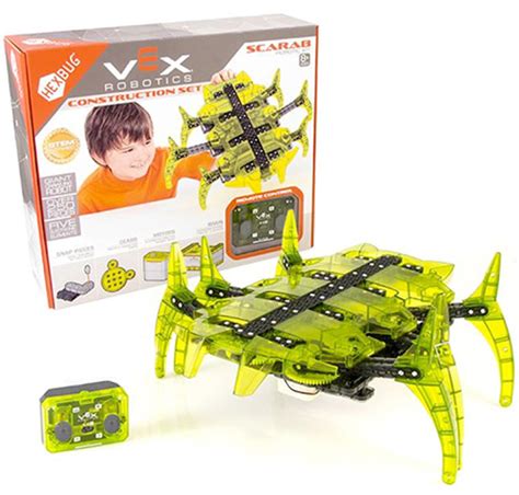 Hexbug Vex Robotics Scarab Robotic Kit Fat Brain Toys