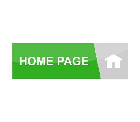 premium vector home page button