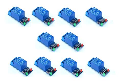 Buy ERH India Pcs V DC Relay Module For Arduino ARM AVR MCU With Indicator LED One Channel