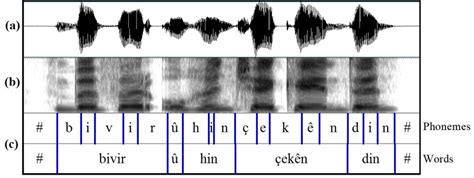 Speech Waveform A Spectrogram B And Phonemes And Words