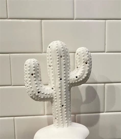 Small Bumpy Light Up Cactus Burst Of Butterflies