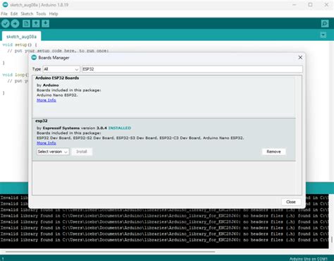 Как да инсталираме esp32 в arduino ide ardudevelop eu