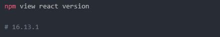 How To Check React Version