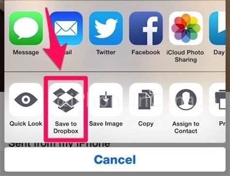 Dropbox Update Brings IOS Action Extension To Quickly Save Files PICS IPhone In Canada