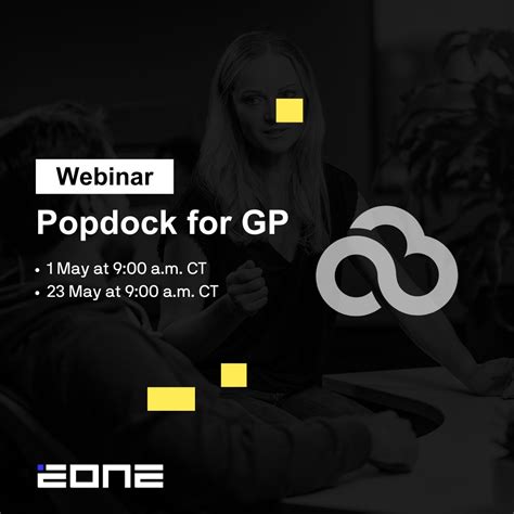 Eone Solutions On Linkedin Popdock For Dynamics Gp Webinar Eone Solutions