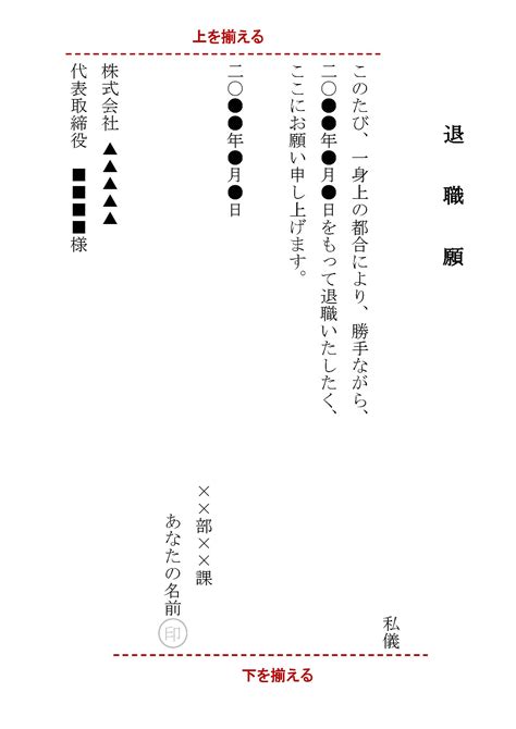 「退職願」「退職届」の書き方｜東京しごとセンターヤングコーナースペシャルサイト