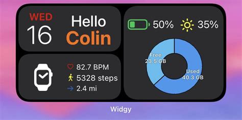 My First Widget R Widgy