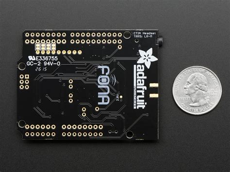 Adafruit Fona 808 Shield Mini Cellular Gsm Gps For Arduino Id