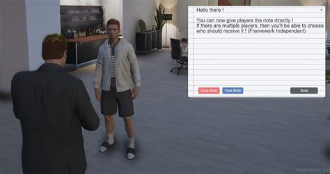 Useable Notepad Item FiveM Releases Cfx Re Community