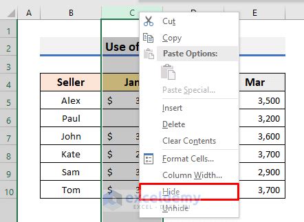 How To Hide Blank Cells In Excel 5 Easy Methods ExcelDemy