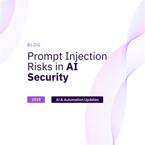Prompt Injection Risks In Ai Security