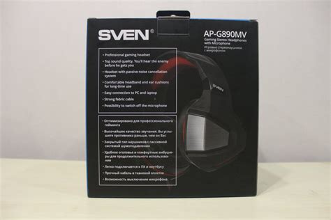 Обзор недорогих игровых наушников SVEN AP-G890MV / Аудио и звук / iXBT Live
