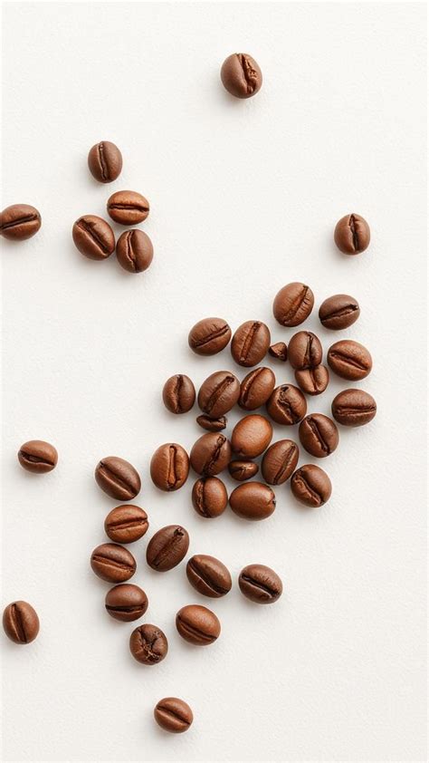 Фон с кофейными зернами · Обои на телефон по ссылке в 2025 г Иллюстрации еды Кофейня Кофе