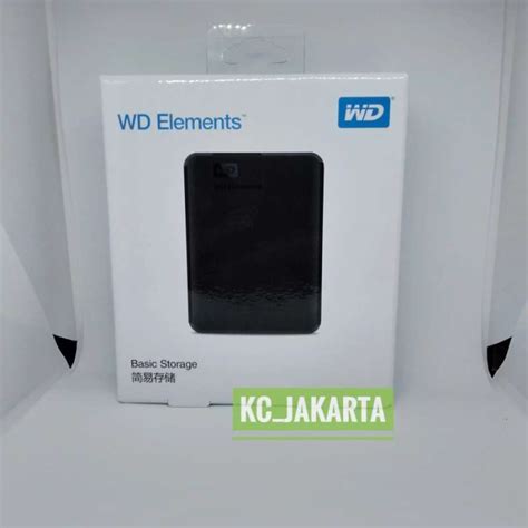 Promo Hdd Hardisk Eksternal External 2 5 Wd Elements 500Gb Hitam Diskon 11 Di Seller Ghanim