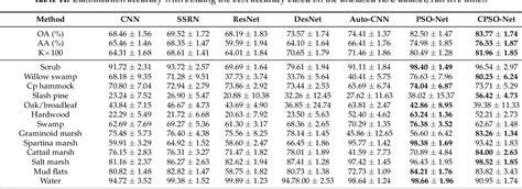 Table 11 From Continuous Particle Swarm Optimization Based Deep Learning Architecture Search For