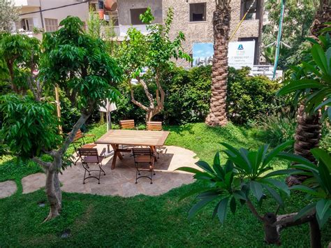 גינה בוגרת מעוצבת בבניין לשימוש בתל אביב ניר מזרחי עושה גינה באהבה