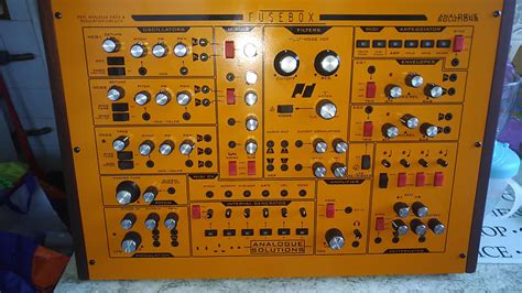 Analogue Solutions Fusebox VCO Analog Monosynth S Reverb UK