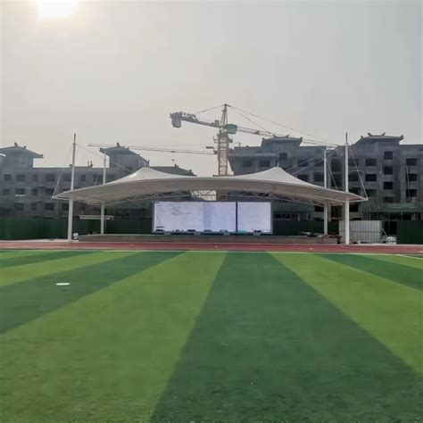 Tensile Fabric Structures Tension Membrane Ptfe Architecture Membrane For Roof And Building