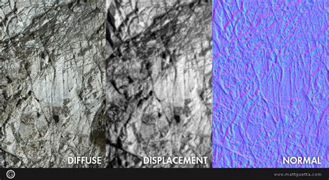 Rocks Modeling Displacement And Shader Vray